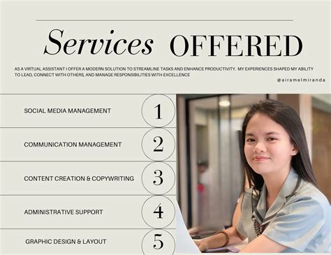 Portfolio Virtual Assistant Behance