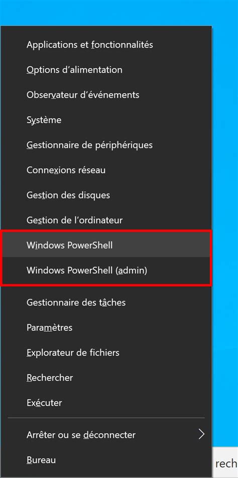 Ouvrir Powershell Sur Windows Le Crabe Info