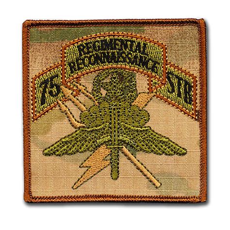 75th Infantry Regimental Reconnaissance Company Multicam Patch Wax