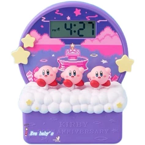 Japan Kirby Star New 30th Anniversary Limited Dream Spring Alarm Clock Toys Hobbies Action