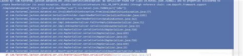 记一个jackson与hutool混用的坑 No Serializer Found For Class Cnhutooljson