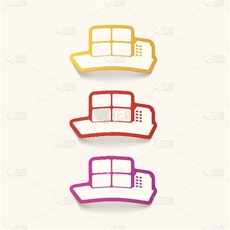 现实设计元素 船