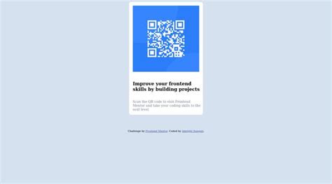 Frontend Mentor Responsive Qr Code Scanner Using Html And Css Coding Challenge Solution
