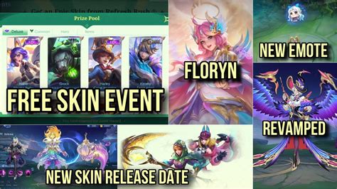 Free Skin ရဦးမဲ့ Event အသစ် Selena Skin အပါအဝင် အသစ်ထွက်လာမဲ့ Skin တွေထွက်လာမဲ့ အချိန်များ 🤩