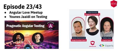 Episode 2343 Angular Love Meetup Younes Jaaidi On Testing Dev