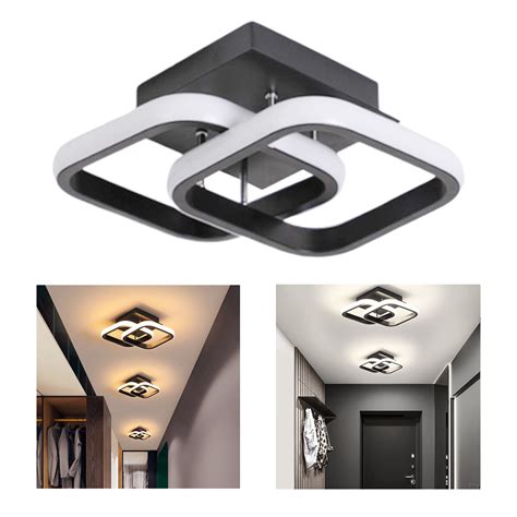 Loviver โคมไฟเพดาน Led โคมไฟเพดานโมเดิร์นแบบยึดติด สำหรับห้องนั่งเล่น ห้องน้ำ ห้องรับประทานอาหาร