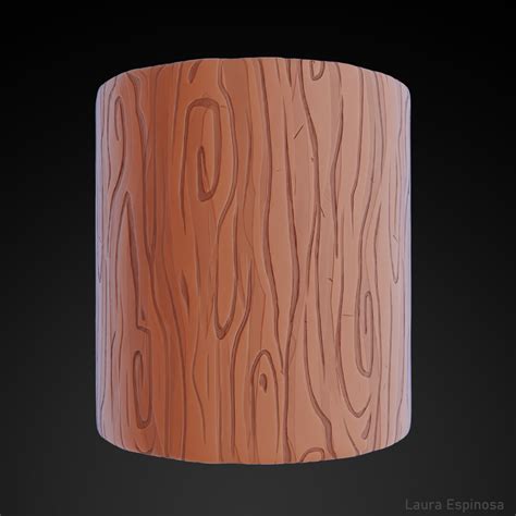 Artstation Stylized Wood Texture Substance Material