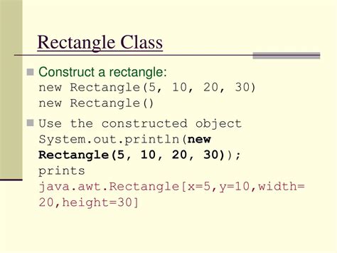 Ppt Introduction To Objects And Classes In Java Programming