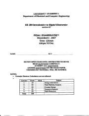 ECE210Assignment3 Pdf Electrical And Computer Engineering Department ECE 210 University Of