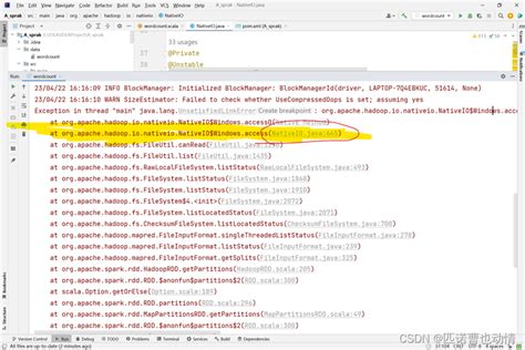 Hadoop在windows环境下使用idea报错的解决，亲测有效windows 环境 Idea连接虚拟机hive 出现orgapachehadoophive Csdn博客