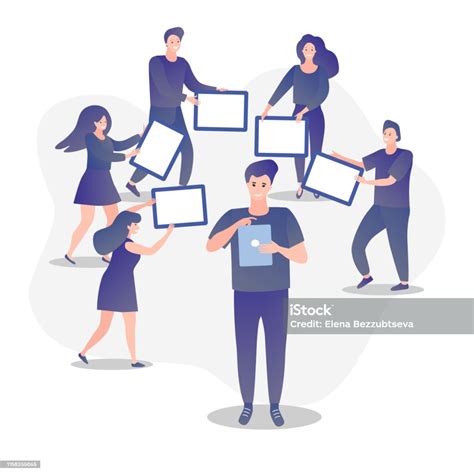 보드 카드를 들고 있는 남성과 여성의 그림 팀워크 협력및 파트너십 비즈니스 은유의 상징 벡터 플랫 일러스트레이션입니다 개념에