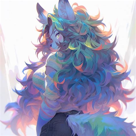 Furry Waifu 21 By Coloring Collective On Deviantart