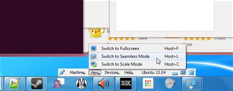 Use Virtualboxs Seamless Mode Or Vmwares Unity Mode To Seamlessly Run
