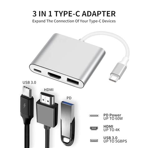 Type C To HDMI Multiport Adapter KingsOaks Technology