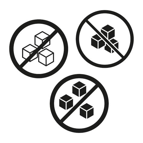 Premium Vector No Candy Sugar Icon Element Of Health Life Icon Vector