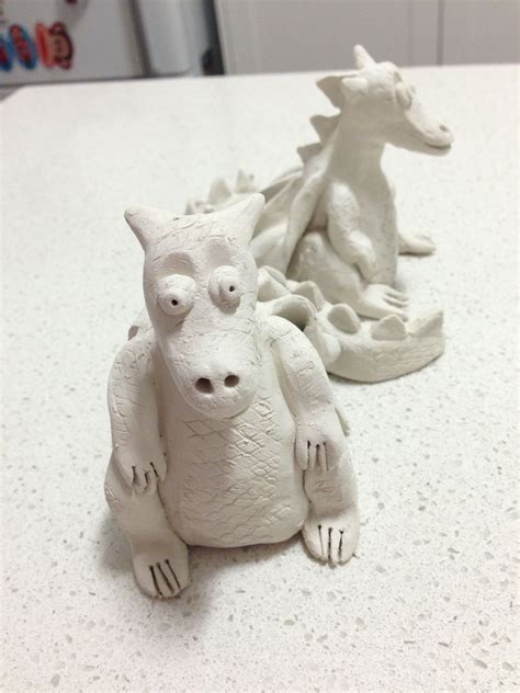 Louise You Showed Me The Dragons Here They Are Clay Projects For
