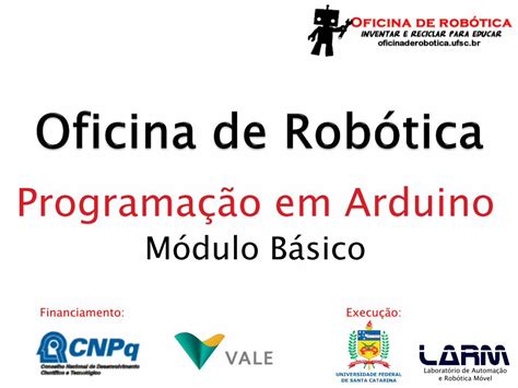 Pdf Programação Em Arduino E Aeratespt · Laboratório De Automação E Robótica Móvel