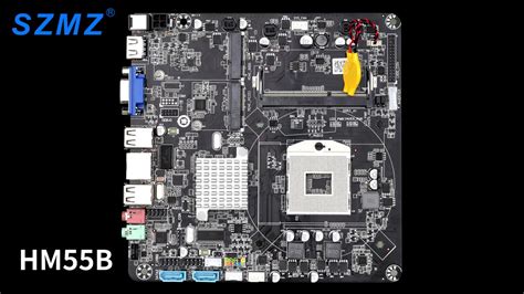 Intel Mini Itx Hm55 Motherboard Supported I3i5i7 Vga Ddr3 Memory