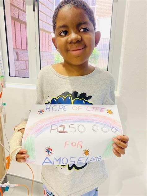 Annah Kgobes Fight For Her Son Amogelangs Life Amid Leukemia Battle