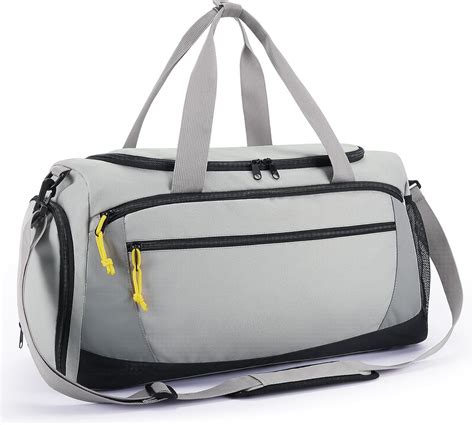 Sports Travel Pink Duffle Bag With Shoe Compartment Waterproof Gym