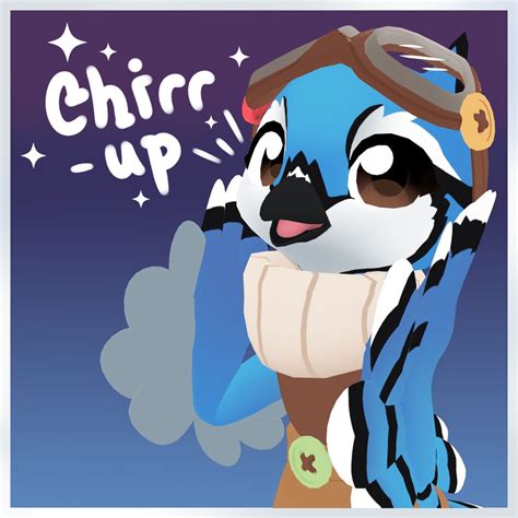 Chirrup Chibi Kemono Vrchat Bird Base Avatar Drawforfood Booth