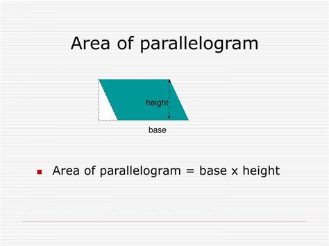 Perimeter And Area PowerPoint Slides LearnPick India
