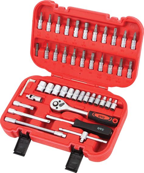 46 Piece Socket Tool Set 1 4dr German Specialist Tools