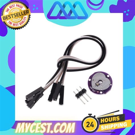 Arduino Heart Rate Pulse Sensor Module Free 3 Signal Wire Shopee