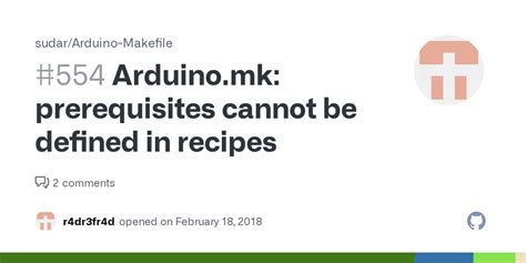 Arduinomk Prerequisites Cannot Be Defined In Recipes · Issue 554