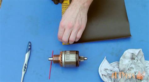 How To Clean The Commutator Of An Armature 4 Steps Instructables