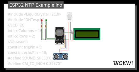 Esp32devicedht22ultrasonic Wokwi Esp32 Stm32 Arduino Simulator