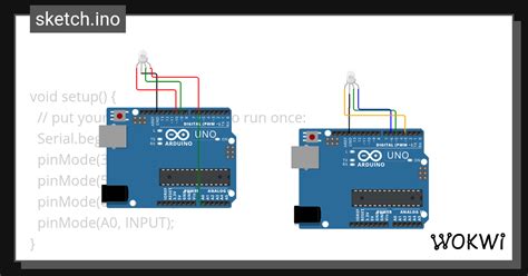 Rgb Led Wokwi Esp32 Stm32 Arduino Simulator