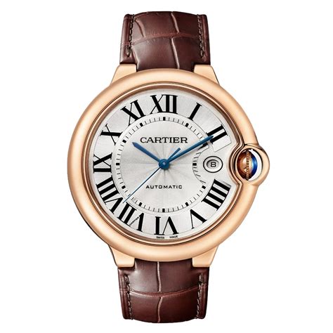 Cartier Ballon Bleu De Cartier Watch 42mm Automatic Movement Rose