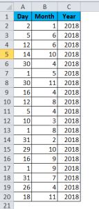 Excel DATE Function Formula Examples How To Use DATE Function