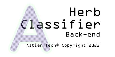 github dilshankarunarathne herb classifier backend the back end