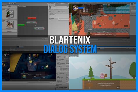 Blartenix Dialog System Game Toolkits Unity Asset Store