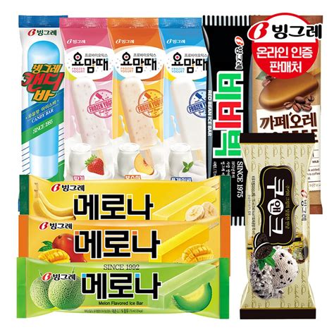 빙그레 인기 아이스크림 바 10종 30개 세트 메로나비비빅 믿고 사는 즐거움 Ssgcom