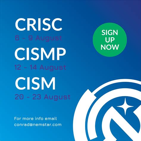 Nemstar Information And Cyber Security Training Specialists On Linkedin Cybertraining Crisc