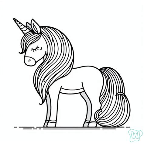 33 Unicornio Para Colorear Descarga Gratuita De Pdf