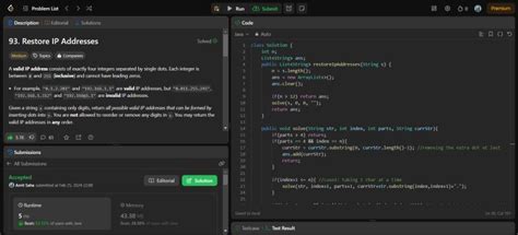 Amit Saha On Linkedin 100daysofdsa Dsawithkunal Dsa Java Leetcode