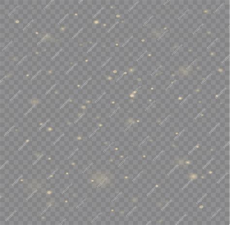 Premium Vector Sparkle Sparkling Magic Dust Particle Bokeh Effect Yellow Sparks Stars Shine