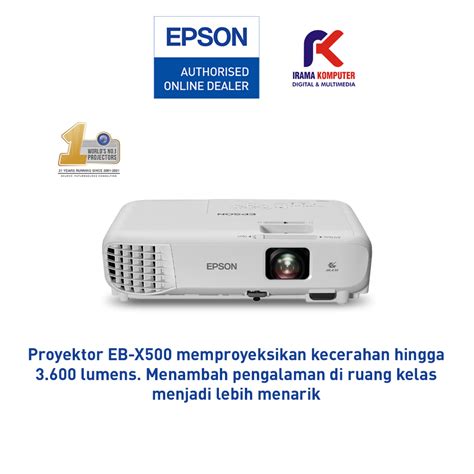 Jual Epson Projector Eb X500 Shopee Indonesia