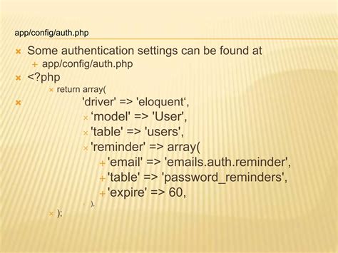 Security In Laravel Ppt