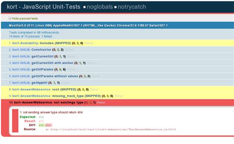 Jshint Skipping A Test In Qunit Stack Overflow