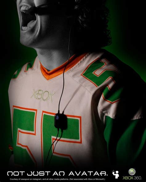 Xbox 360 Avatar Jersey Poster Original Xbox Ad Old Xbox Ads 2000s
