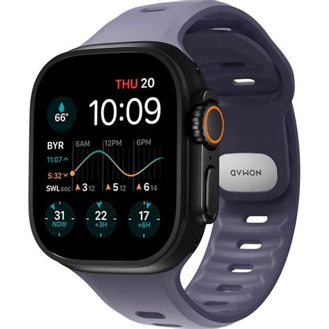 Nomad Tempo Band Fkm řemínek Apple Watch 49mmultra Purple Smartycz