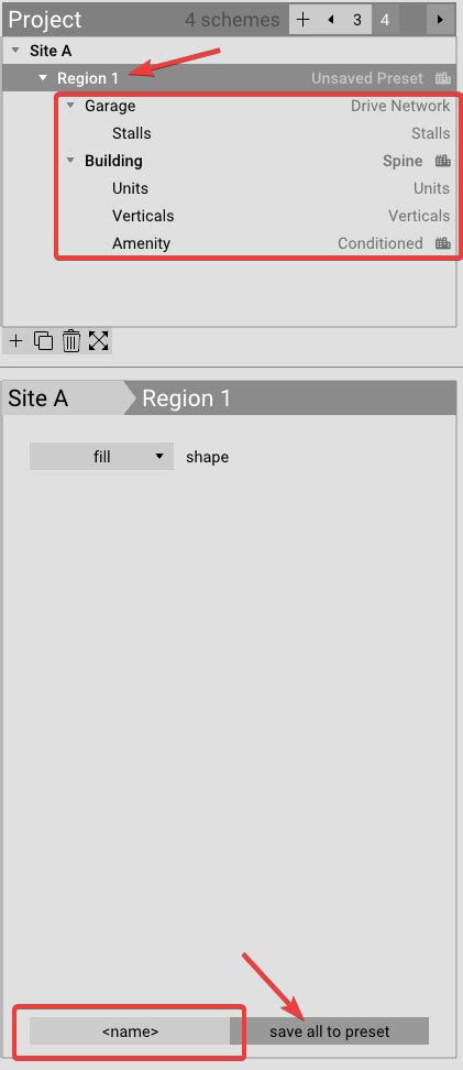 creating a building preset