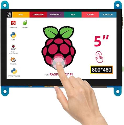 ELECROW Raspberry Pi Monitor Dotykowy 5 13368357364 Oficjalne Archiwum Allegro