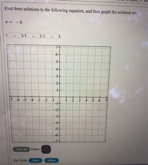 Solved Find Three Integer Solutions To The Following