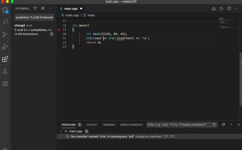 Clangd Not Recognizing Stdsize From Include Header · Issue 511